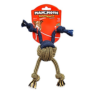 Mammoth Pet Products 43725185: Extra Flossy Chew Monkey Fist Dog Toy, 10In