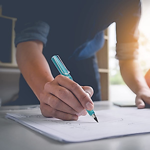 WOODZI 6 Sets Inkless Everlasting, Infinity Magic Pencil with Eraser, Tree-Friendly Cute Forever Pencil for Kids Writing, Sketch, Drawing, (6 Pencils + 6 Erasers + 6 Replacement Pen Tips)