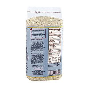 Bob's Red Mill Organic Oat Bran Hot Cereal, 18 Ounce (Pack of 4)