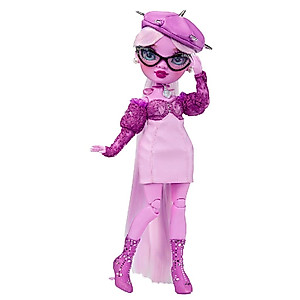 Rainbow High Shadow High Lavender - Purple Fashion Doll. Fashionable Outfit, Extra Long Hair, Glasses & 10+ Colorful Play Accessories. Great Gift for Kids 4-12 Years Old & Collectors