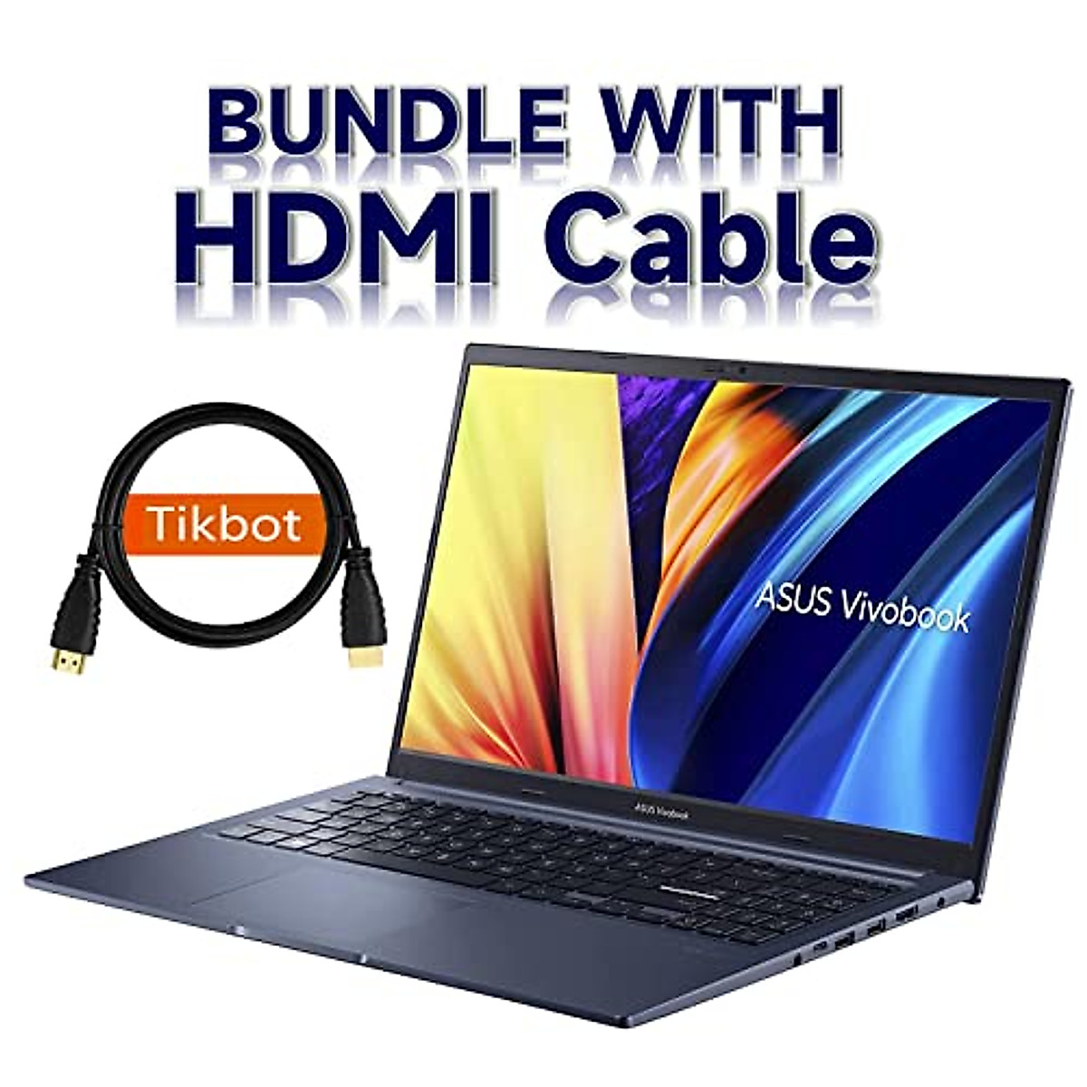 ASUS VivoBook 15X 15.6 OLED 400nits Slim Laptop AMD Ryzen 5 5600H AMD Radeon Graphics Win11 W/HDMI (16GB RAM | 1TB SSD)