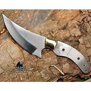 Whole Earth Supply 420 Stainless Steel Knife (420 Stainless Steel, Pair of 3.5 inch Upswept Skinning Blades)