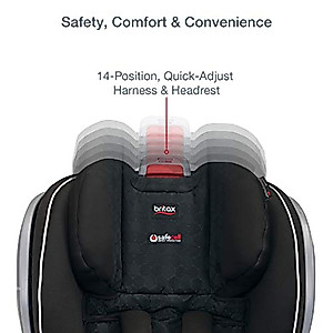 Britax Advocate ClickTight Anti-Rebound Bar Convertible Car Seat, Circa