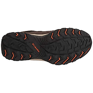Columbia Mens Crestwood Hiking Shoe Breathable, High-Traction Grip, Camo Brown, Heatwave, 12 US