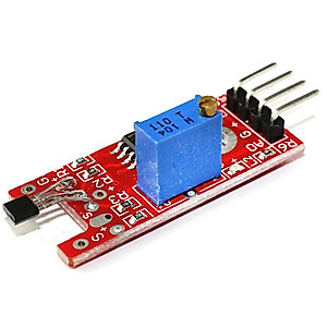 3 Pack KY-024 Linear Magnetic Hall Switches Speed Counting Sensor Module Diy Starter Kit