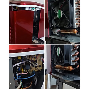 Ice Maker Water Pump Replacement HZB-12A/25BF Fit for Household Small Bullet Ice Machine Repair Spare Part