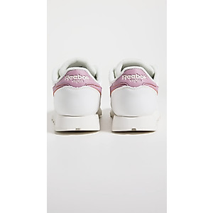Reebok Women's Classic Leather Sneaker, Vegan Collection/Chalk/Infused Lilac, 8.5
