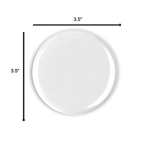 The Retro Fridge Design 3.5 Inch Make Sure Door Is Closed Flat Back Magnet