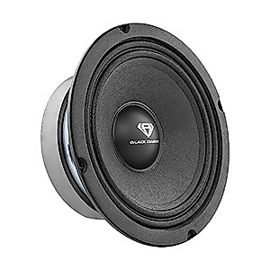 BLACK DIAMOND Dia-M6 6.5" Mid Range Loudspeaker with Bullet 450 Watts 8-Ohm (1 Speaker)