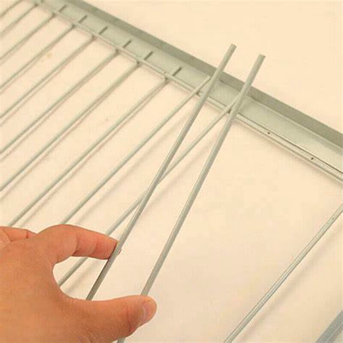 Cunguv Pigeon Trap Doors Pigeon Loft Door Pigeon One Way Entrance Door Iron T Bars Frame Window Bird Cage Door(12 * 10 inch)