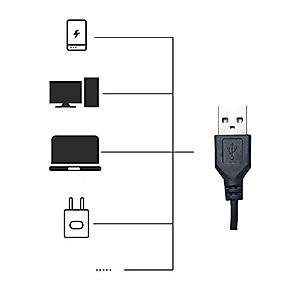 MinLia LED USB Small Aquarium Light LED Lighting Lamps Aquatic Plant Tank Aquarium Accessories(White Light)