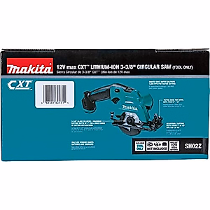 Makita SH02Z-R 12V MAX CXT Brushless Lithium-Ion 3-3/8 in. Cordless Circular Saw (Tool Only) (Renewed)