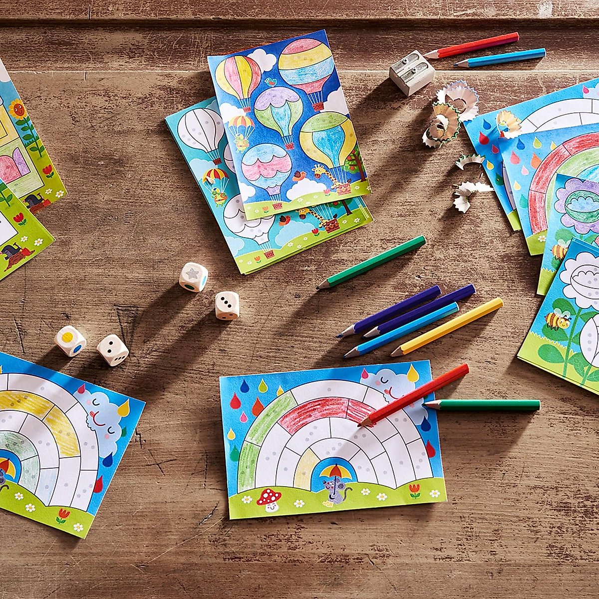 HABA Color It! - A Roll & Write Coloring Game with 2 Variants