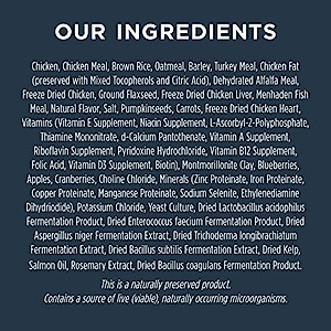 Instinct Raw Boost Whole Grain Dry Dog Food, Natural Real Chicken & Brown Rice Recipe Kibble with Omegas + Freeze Dried Raw Dog Food, 20 lb. Bag