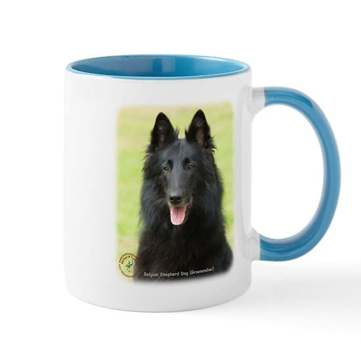 CafePress Belgian Shepherd (Groenendael) Mug Ceramic Coffee Mug, Tea Cup 11 oz
