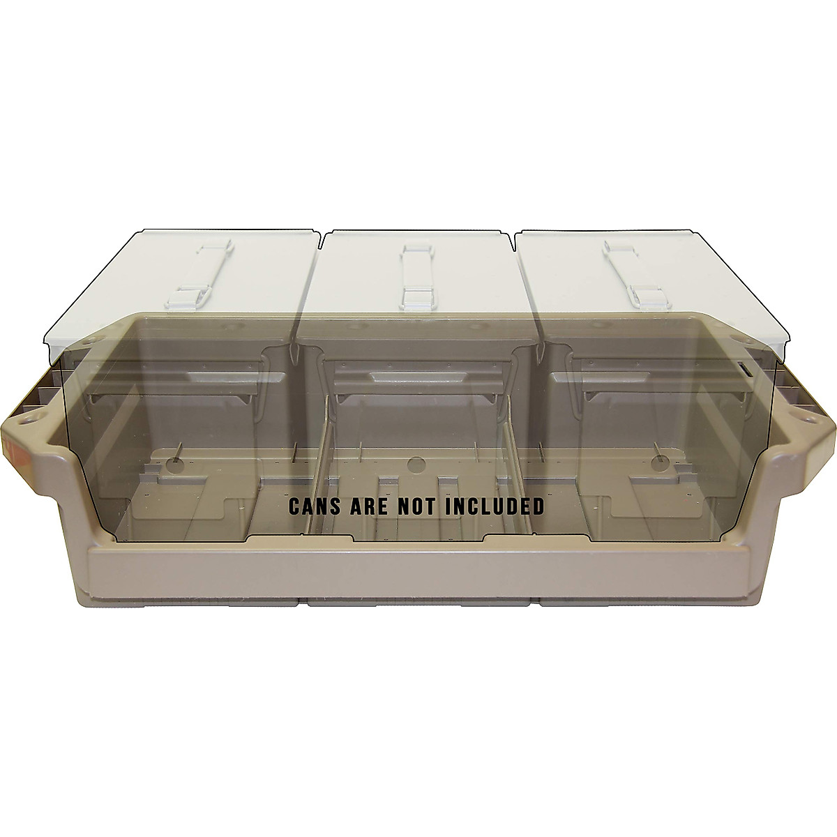 MTM MAC50 Metal Ammo Can Tray (50 Cal.), Dark Earth