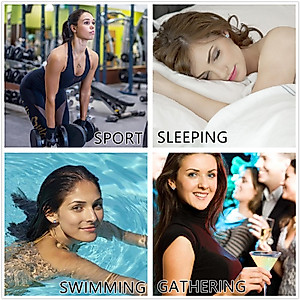 Hopply 4 Pairs Titanium Screw Back Surgical Stainless Steel Earrings for Women Men,Rainbow 5A Cubic Zirconia Studs Double Side Earrings Piercing Sleeper Jewelry 6mm (A-Black Colorful CZ)