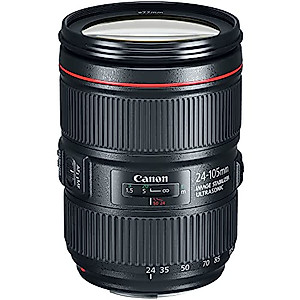 Camera Bundle for Canon EOS 6D Mark II DSLR Camera w/ 24-105mm USM Lens + EF 75-300mm III Lens, 50mm f/1.8, 500mm Lens & 650-1300mm Lens, TTL Flash, Backpack, 128GB Memory + Professional Bundle