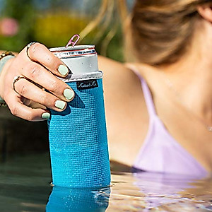 Slim Can Cooler Sleeves (5-Pack) Insulated Neoprene Slim Can Koolie for White Claw - Skinny Can Cooler for Seltzer - Skinny Can Koolies for Slim Beer - Tall Can Koolie for Truly Coolies for Slim Cans