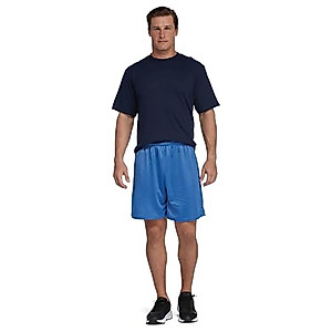 Soffe Men's Nylon Mini-Mesh Fitness Short Navy X-Large