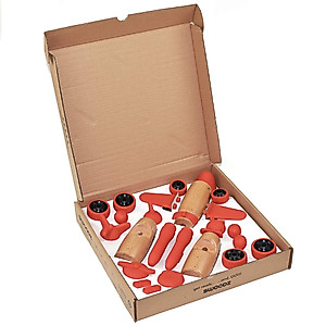 SWOODZ Wooden Toy Vehicles Play Set, Take Apart Car, Plane and Rocket Kit, Assembly Wooden Toys, STEM Learning Gifts for 3 4 5 6 Year Olds, Kids, Toddlers, Boys, Girls, Children