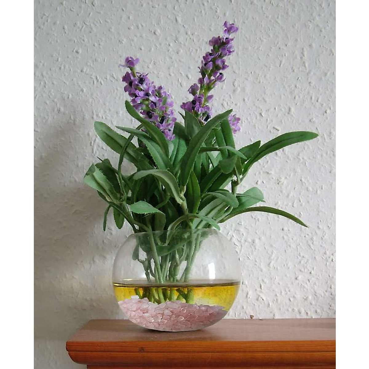 LAIDANLA Rose Quartz Crushed Stone Crystal Chips Bulk 100g and 5Pcs Healing Crystals Palm Stone Set Reiki Crystals Vase Filler Aquarium Gravel for Meditation Stress Relief