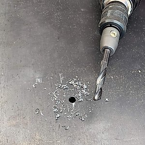 Make it Snappy Tools 1/8 Inch Ironman Quick Change Drill Bit Adapter for Metalworking, Fabrication and Installation