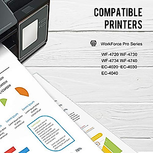 BENETONER Remanufactured Ink Cartridges Replacement for Epson 802 XL 802XL T802XL Work with Workforce Pro WF-4740 WF-4734 WF-4730 WF-4720 (Black, Cyan, Magenta, Yellow, 5-Pack)