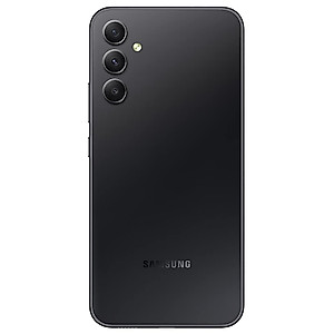 SAMSUNG Galaxy A34 5G Dual SIM (128GB, 6GB) 6.6" 120Hz AMOLED, Octa-Core, 48MP Triple Camera, 4G Volte (GSM Unlocked for T-Mobile, NOT Metro, Global) International A346M/DSN (w/ 256GB SD, Graphite)