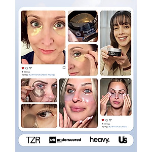 depology Replenish & Repair Under Eye Patches for Puffy Eyes, Wrinkles (60 Patches) | Hydrating with Ceramides and Hyaluronic Acid for All Skin Types | Botanical Extracts Eye Gel Pads 2.96 fl oz