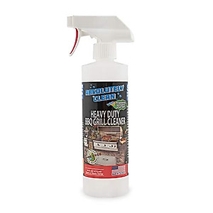 Absolutely Clean IT JUST WORKS as Grill Cleaner Spray! - Professional Strength, Natural Enzyme Formula - Fast Acting, Fume Free - USA Made (16oz Spray Bottle)