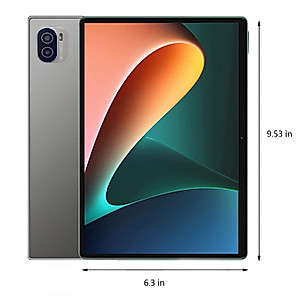 Tablet Computer, Android 10.0 Operating System 10.1-inch HD Display Octa Core Processor 4GB RAM and 32GB ROM TF Expansion Support Built-in WiFi Bluetooth GPS Tablet (Gray)