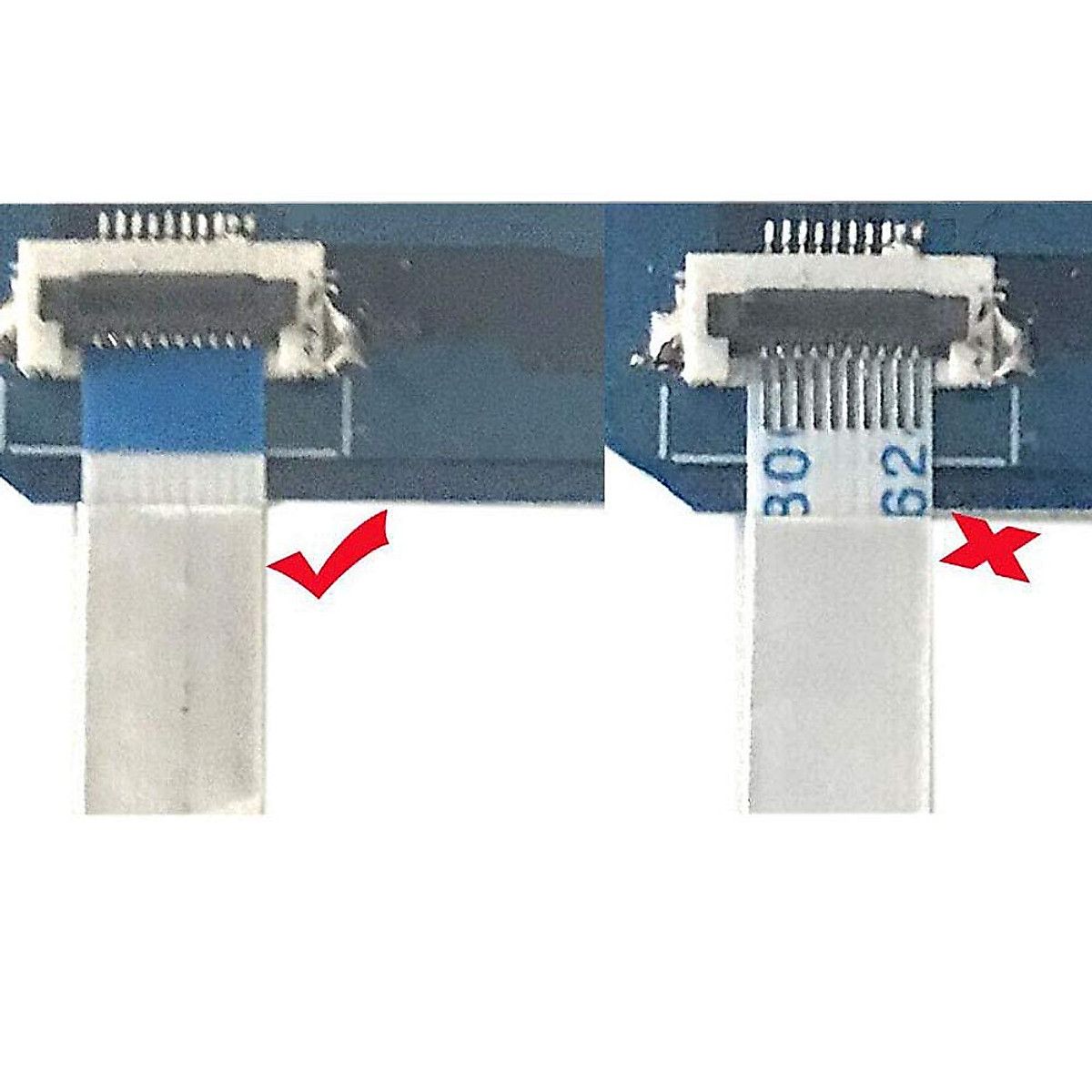 Zahara 2.5" Hard Drive HDD Cable Connector 10PIN for ASUS TUF Gaming A15 FA506IH FA506II FA506IU FA566II / A17 FA506 FX506 FA706 FX706 FX706H FX706L 14020-00260000 DD0BKXHD001 DD0BKXHD011 (8CM)