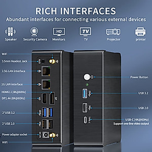 Thdeukoty Mini PC i9-12900H | Powerful & Compact Computer