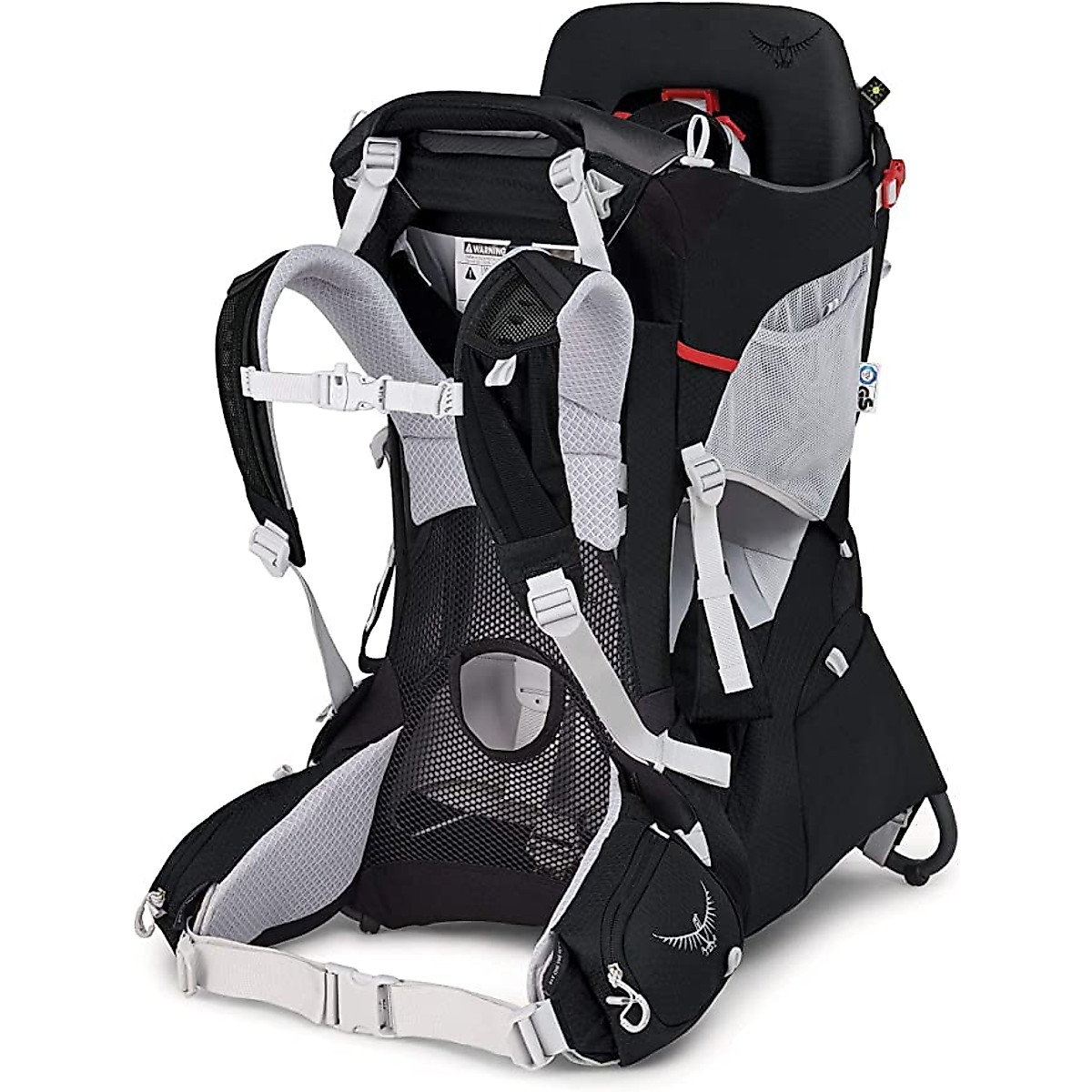 Osprey Poco Plus Child Carrier and Backpack for Travel, Starry Black