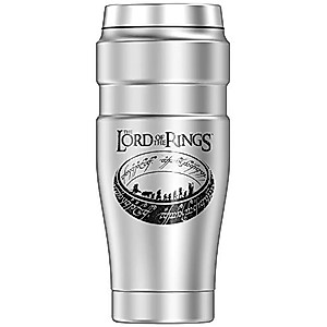 THERMOS The Lord Of The Rings The Journey, STAINLESS KING Stainless Steel Travel Tumbler, Vacuum insulated & Double Wall, 16oz