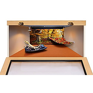 CAROLINA CUSTOM CAGES Reptile 22" T5HO UVB + Single GU10 Basking Light Fixture