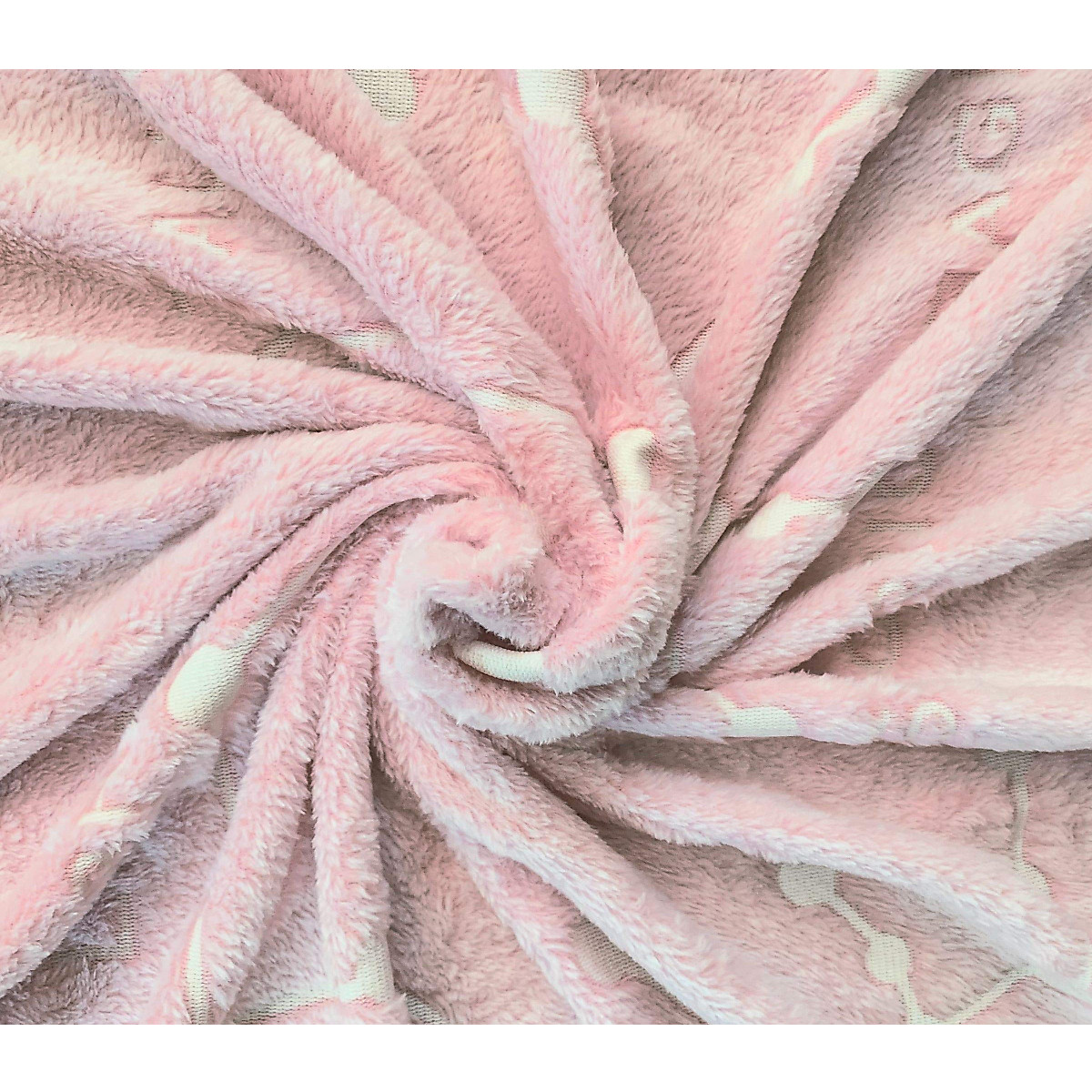 Constellation Blanket Glow in The Dark | Multiple Sizes | All Zodiac Horoscope Signs | Gift for Solar, Star, Astronomy, Astrology & Astronaut Lovers | Men, Women, Teen, Boys & Girls (Pink 60x50in)