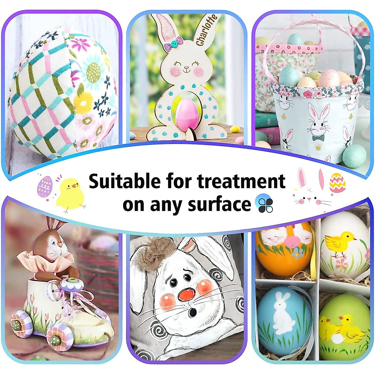 Emooqi Fabric Markers Pen, 24 Colors Fabric Paint Art Marker Set Double-Ended Fabric Markers with Chisel Point and Fine Point Tips, Child Safe & Non-Toxic