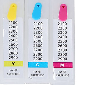 Walfront 4Pcs Ink Cartridge Printer Ink Cartridge Inkjet Cartridge Accessory for MAXIFY IB4050 Ib4150 MB5050 MB5150