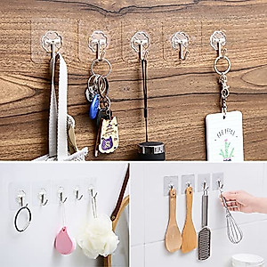 NEIYIDAREN Adhesive Hooks Hanging Heavy Duty (Style 2)