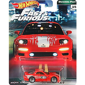 Hot Wheels Premium Bundle - Fast & Furious Vehicles [Amazon Exclusive]