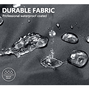 Little Donkey Andy Women’s Lightweight Waterproof Rain Jacket Outdoor Windbreaker Rain Coat Shell for Hiking, Travel Black L