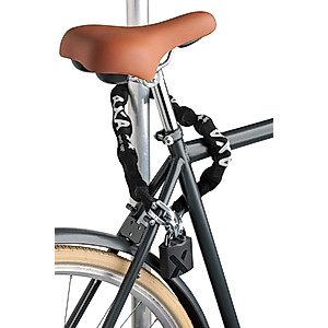 Axa Unisex's Newton Pro Moto Plus 2 Bike Chain Lock, Black, 1000 mm x 9 mm