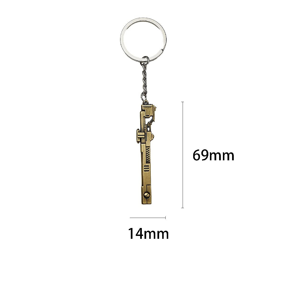 Starforged Tau Empire Pulse Rifle Keychain Tau Warhammer 40K