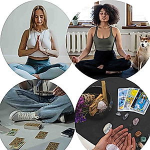 KRTGOOD Moon Phase Area Rug 3x5 Lunar Tarot Astrology Rugs for Bedroom Boho Celestial Mat