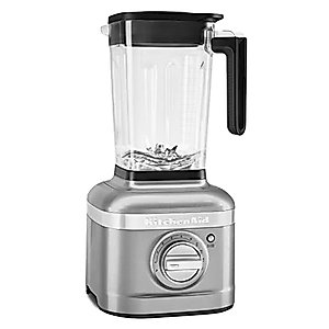 KitchenAid KSB4027CU K400 Countertop Blender, 56 OZ, Contour Silver (Renewed)
