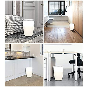 Clear Medium Garbage Bags 8 Gallon Trash Bags FORID Wastebasket Bin Liners 220 Count Plastic Trash Bags for Bathroom Bedroom Office Trash Can 30 Liter