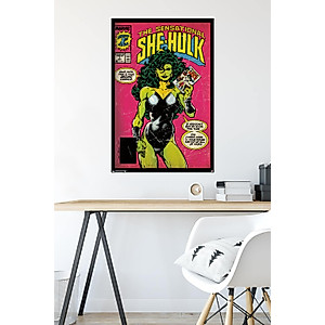 Trends International Marvel Comics - She-Hulk - The Sensational She-Hulk #1 Wall Poster, 22.375" x 34", Premium Unframed Version