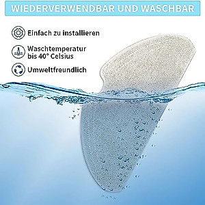 5pcs Mop Cloth Robotic Vacuum Cleaner Spare Replacement Mopping Cloths Wipes Sweeping Parts Compatible For D10S/D10S Vacuum Cleaner Cleaning Supplies Mop Cloth Accessories Floor Cleaning Tools